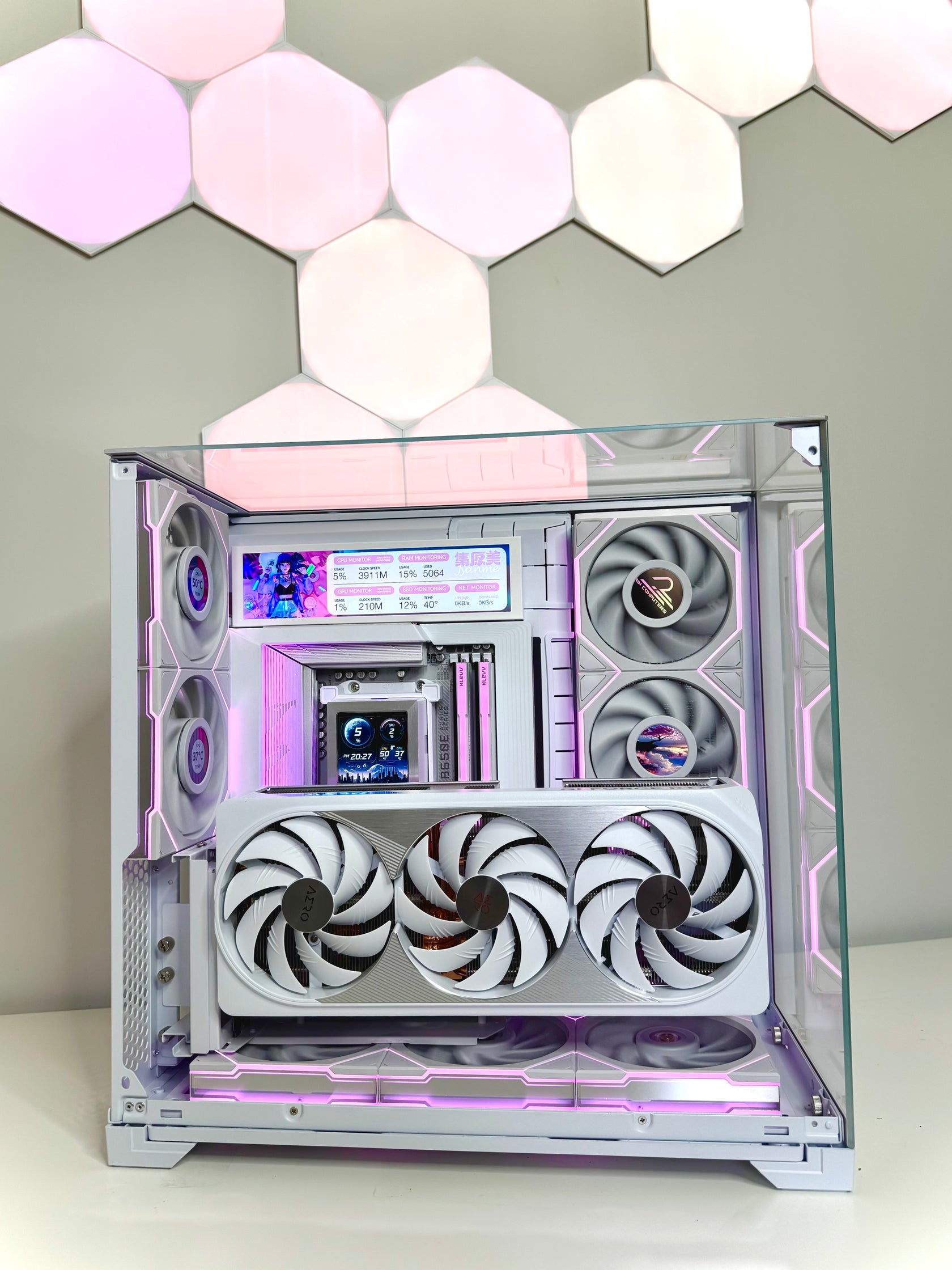 Zero - White Wolf (Ryzen 7 9800x3d / Rtx 5080) – RIN Computers